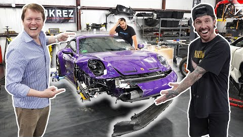 REBUILDING a WRECKED GT3!? Mat Armstrong Bought Adam LZ's CRASHED ...